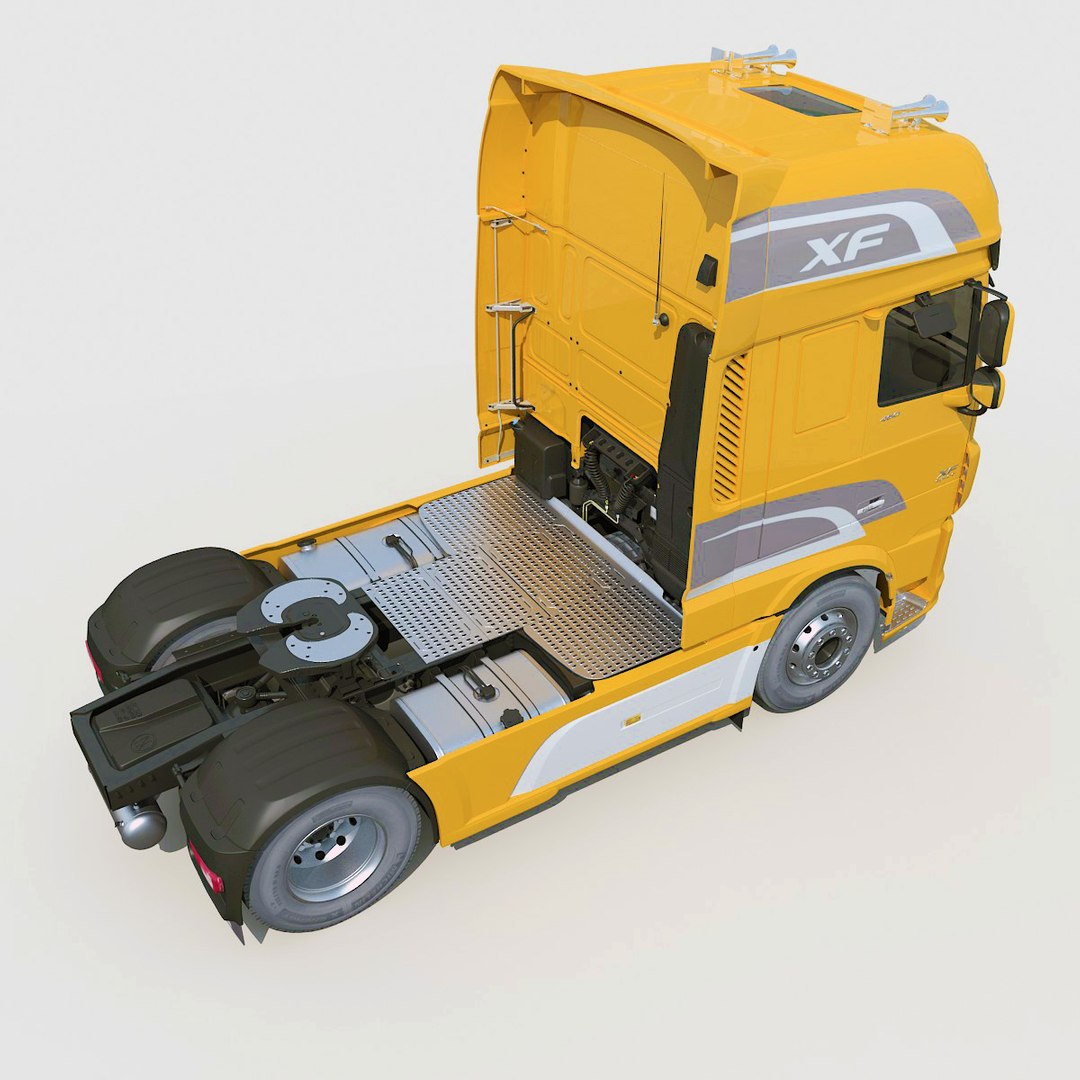 3d Daf Xf Model