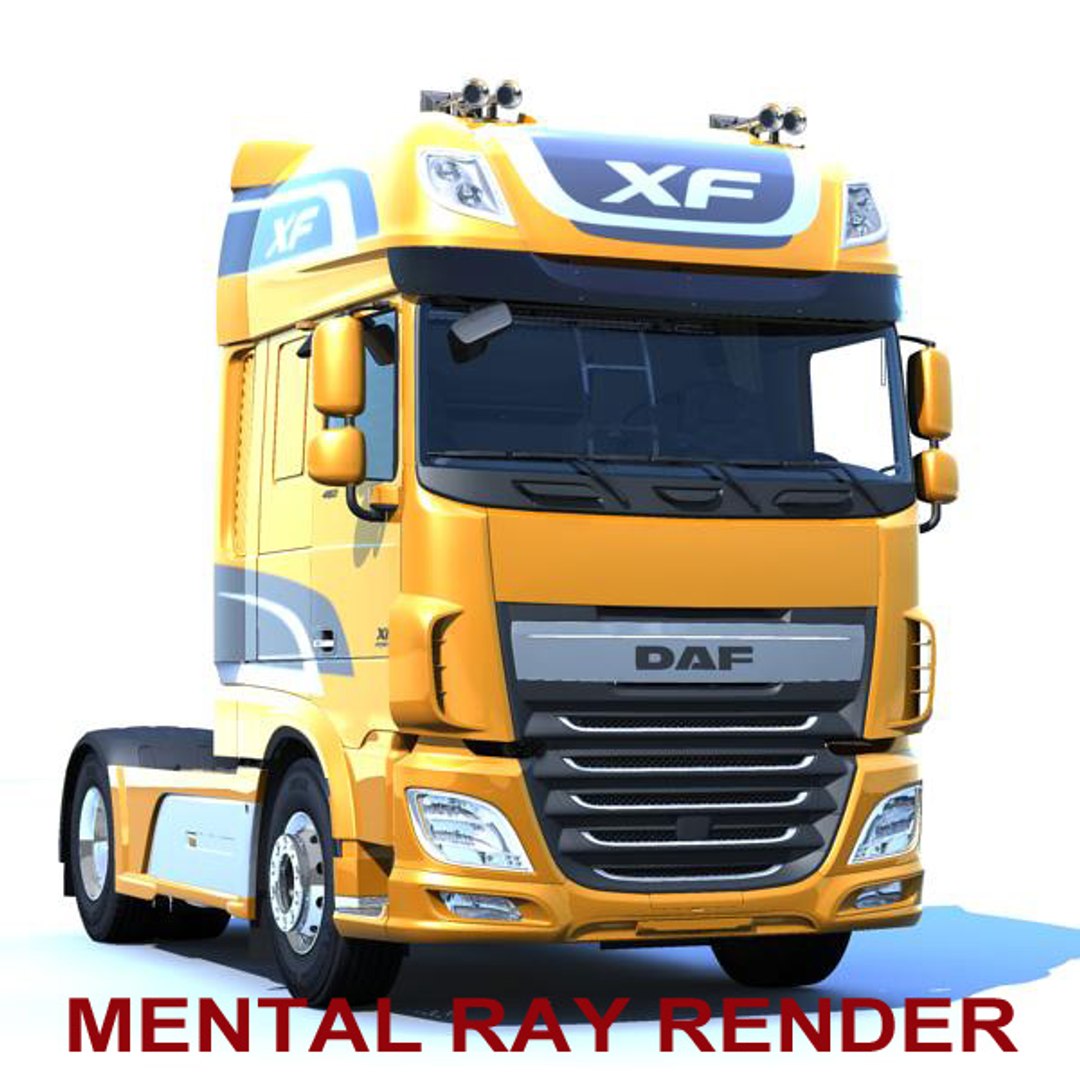 3d Daf Xf Model