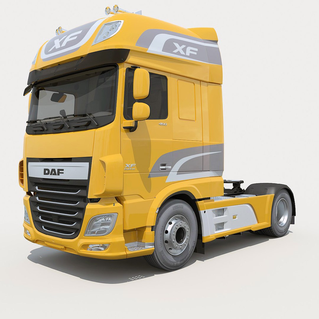 3d Daf Xf Model