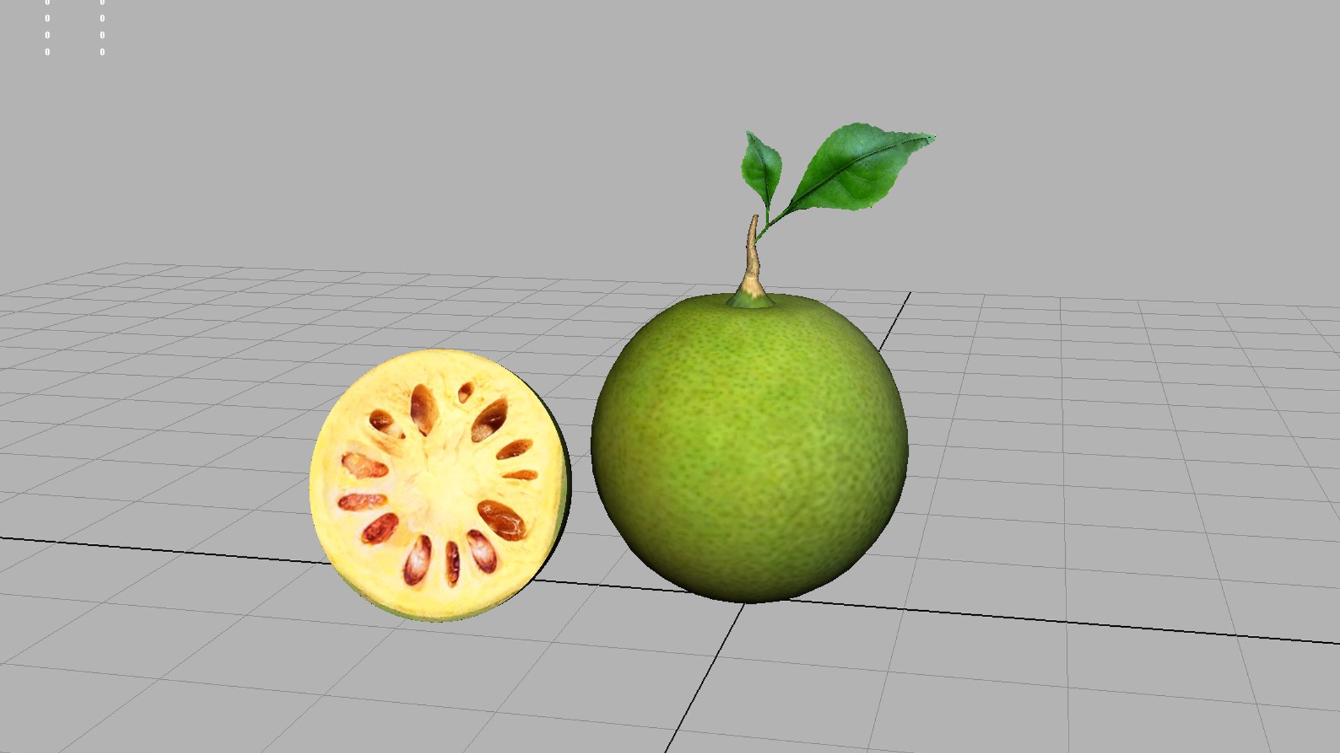 3D Bilva Fruit - TurboSquid 1857510
