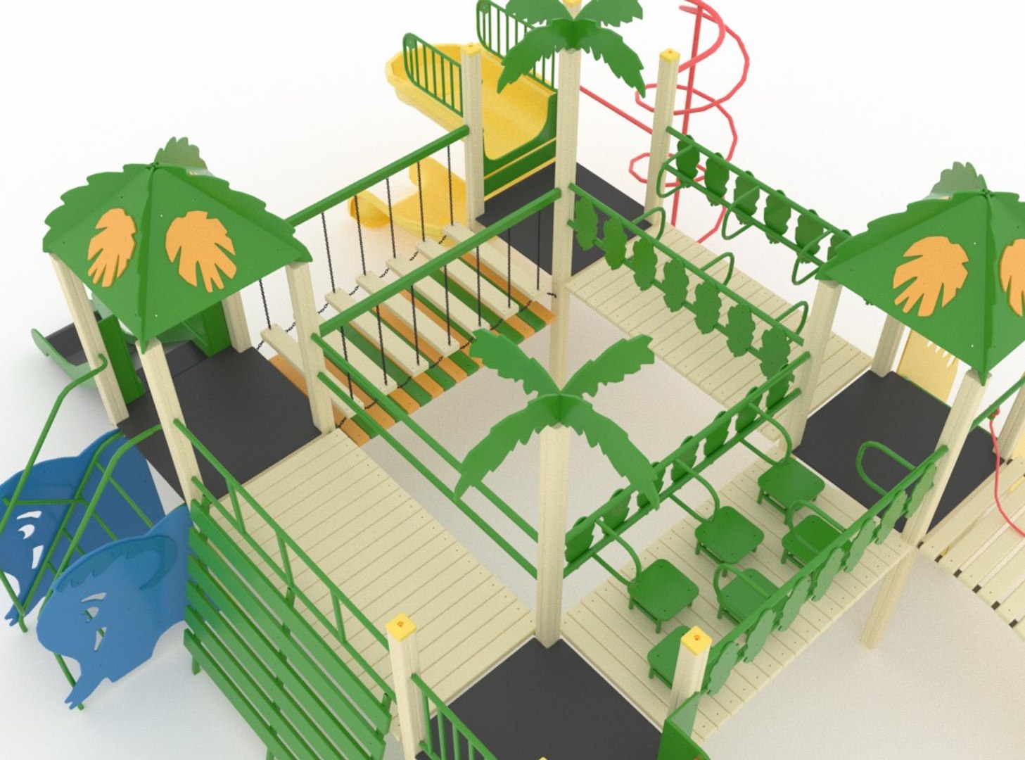 Playground Kids 3D Model - TurboSquid 1647191