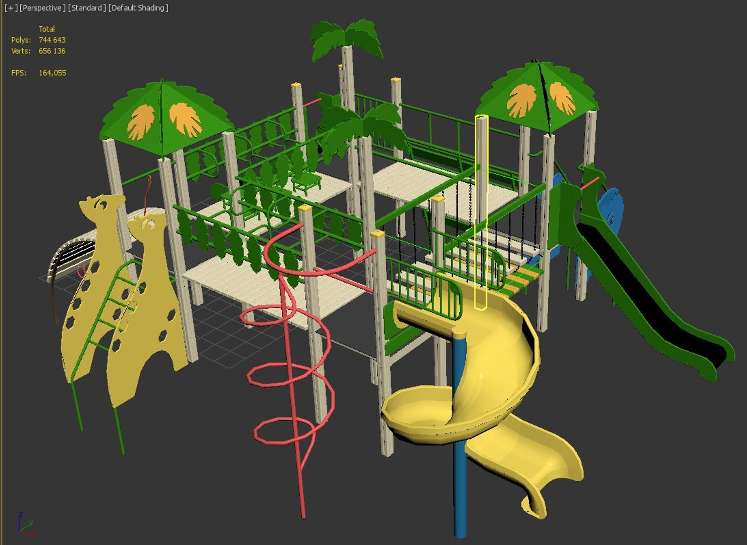 Playground Kids 3D Model - TurboSquid 1647191