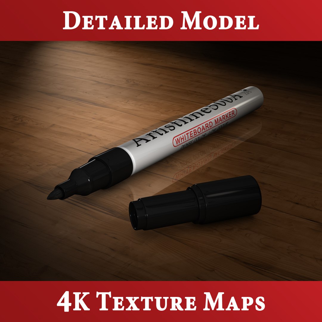 whiteboard marker texture