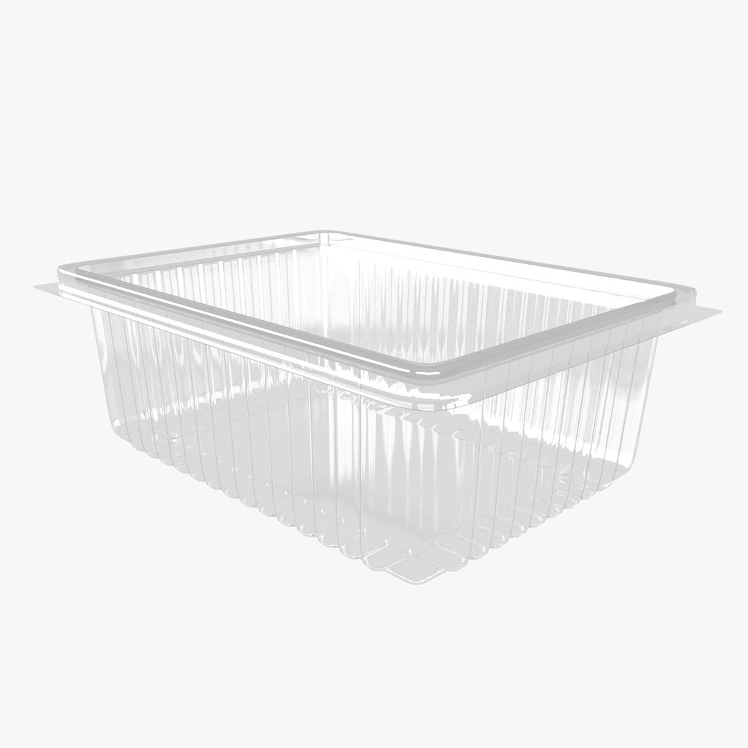 Plastic container 1 model - TurboSquid 1382412