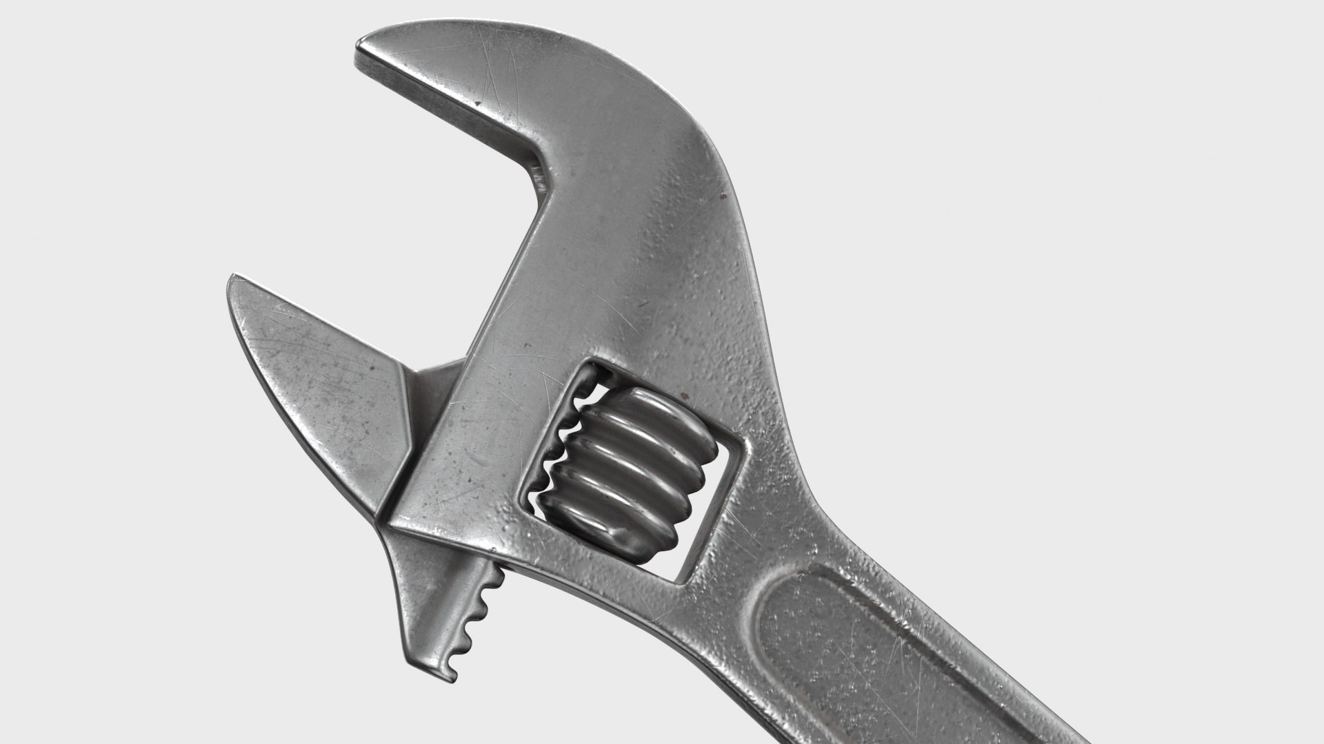 Adjustable Wrench Model - TurboSquid 2121670