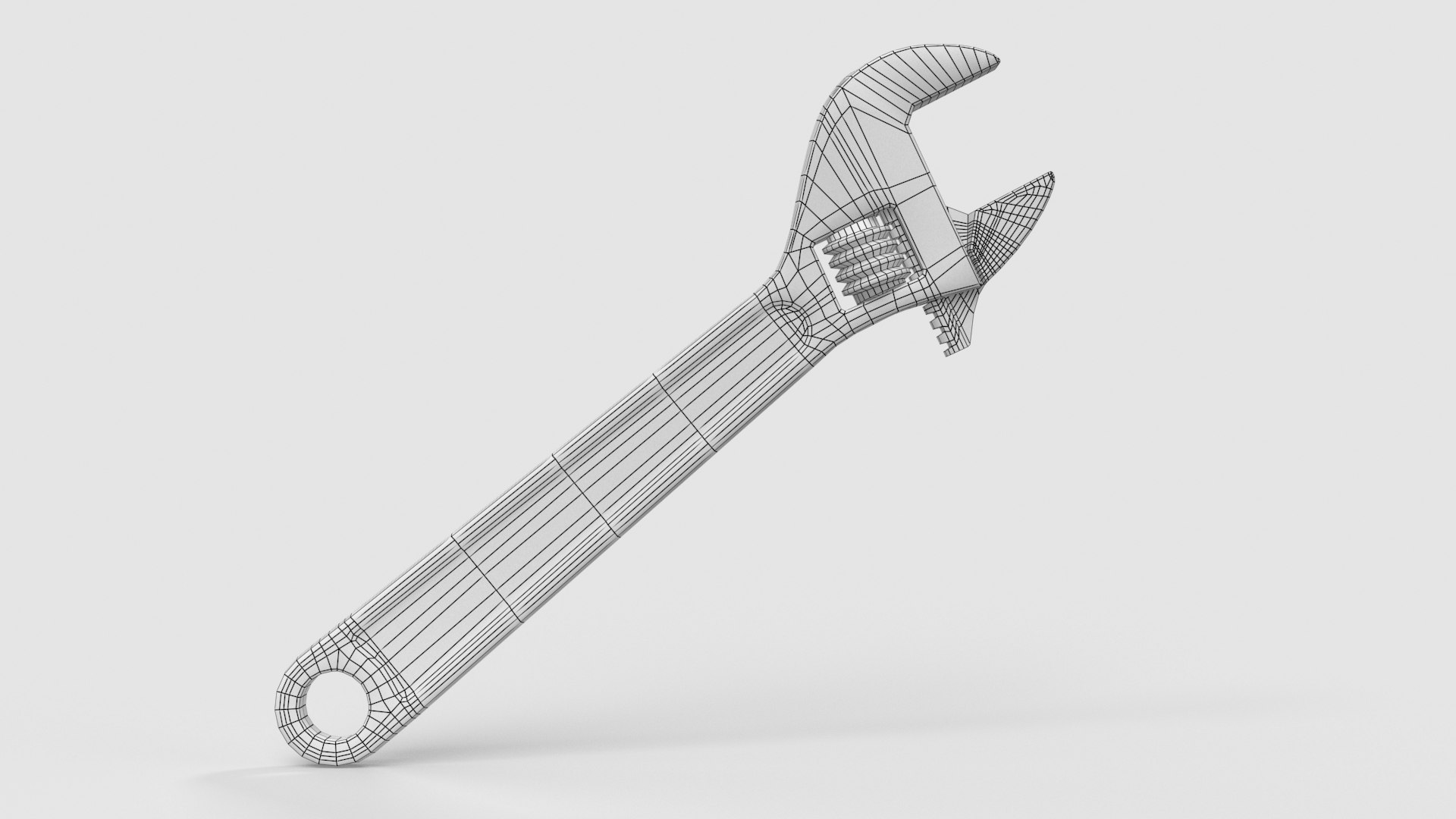 Adjustable Wrench Model - TurboSquid 2121670