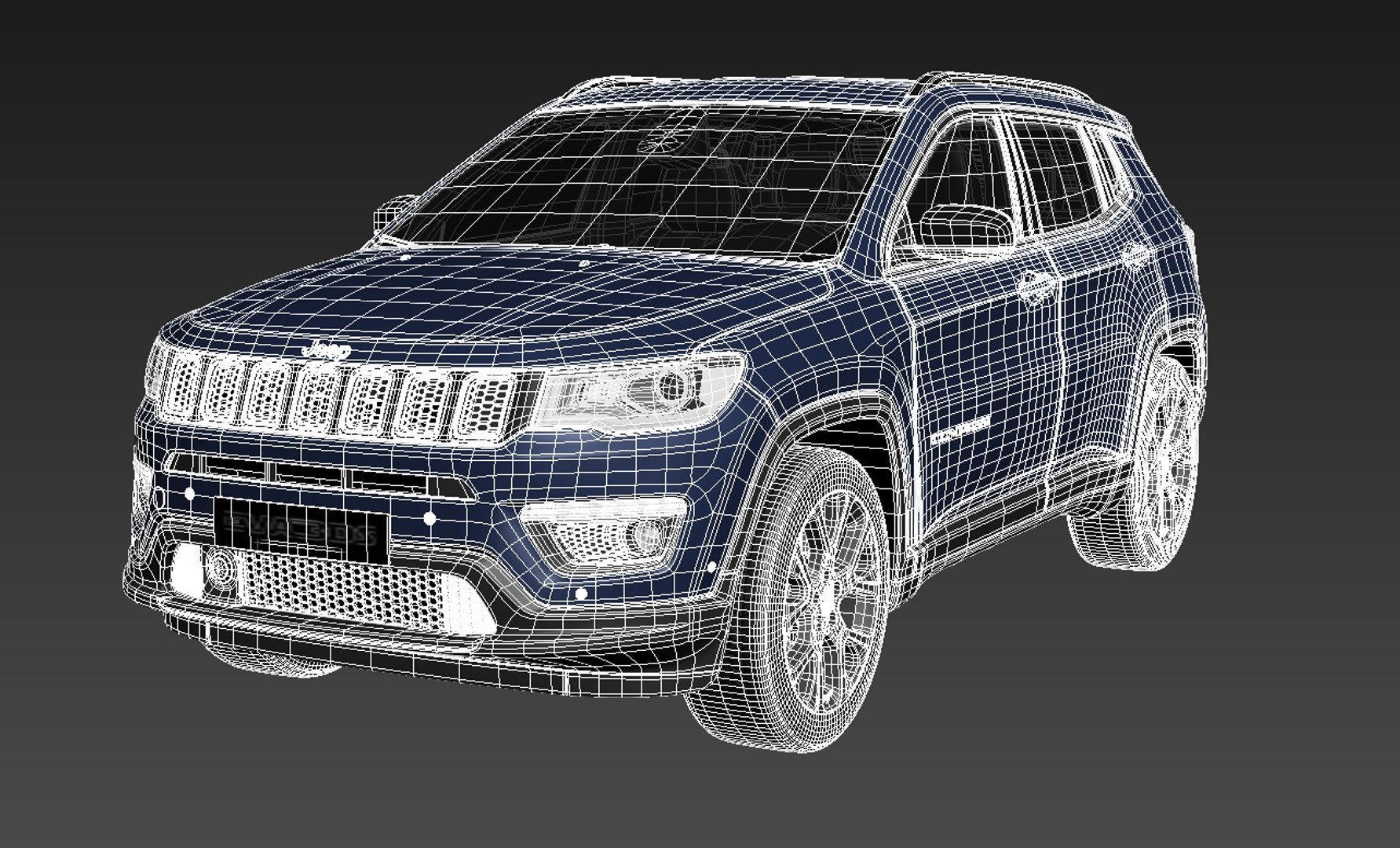 3D Jeep Compass 2021 Model - TurboSquid 1648050