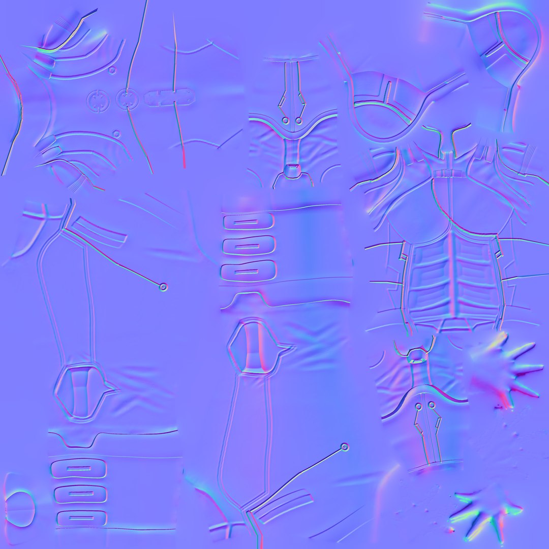 Spaceship Full Body Armour Uniform 3D Model - TurboSquid 1860854