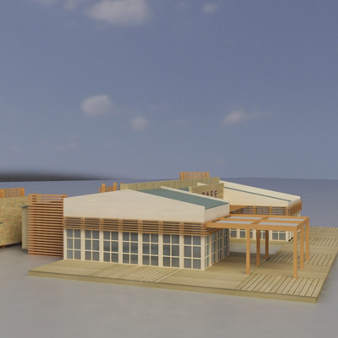 Multi Purpose Building 3d Model