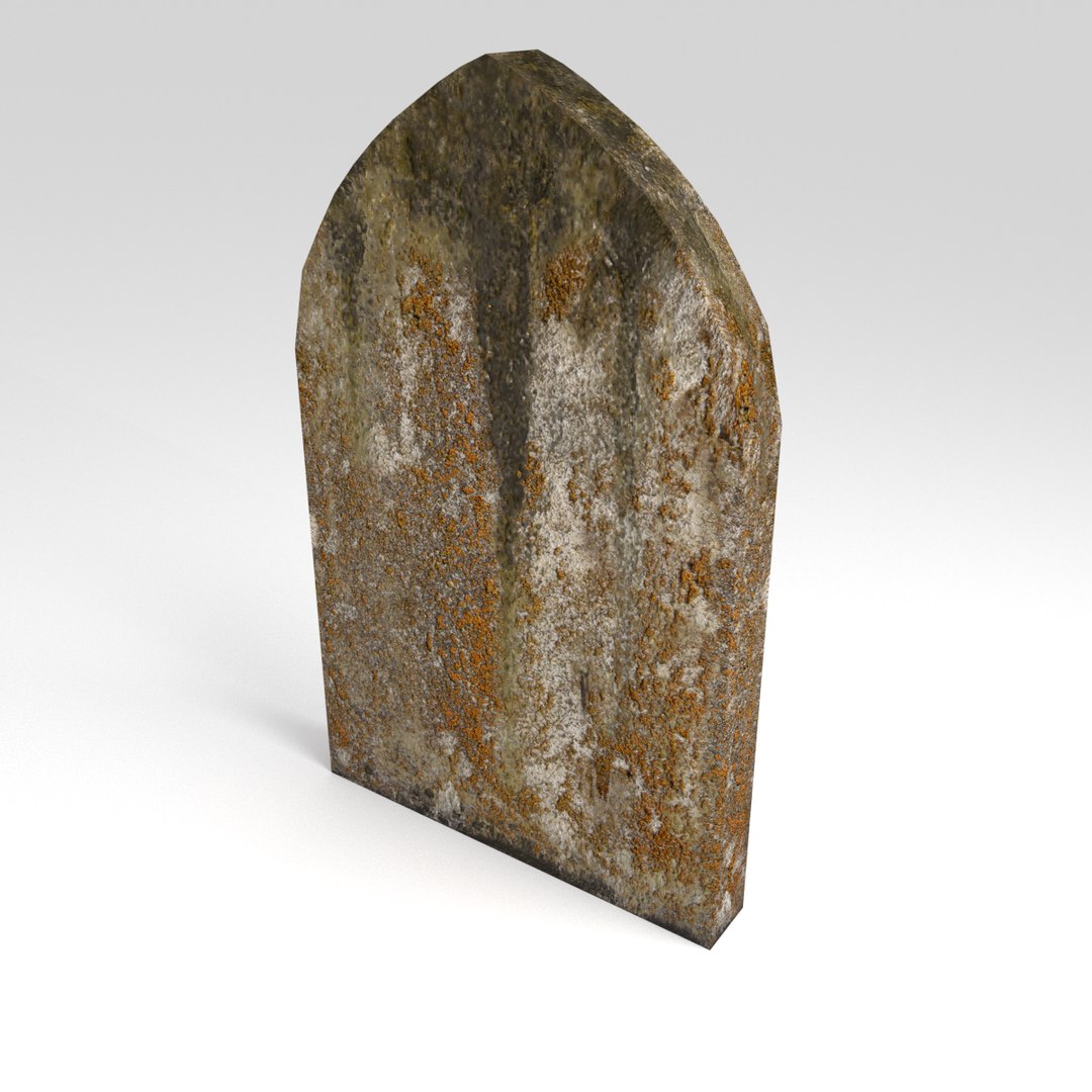 3d Gravestone Grave Model