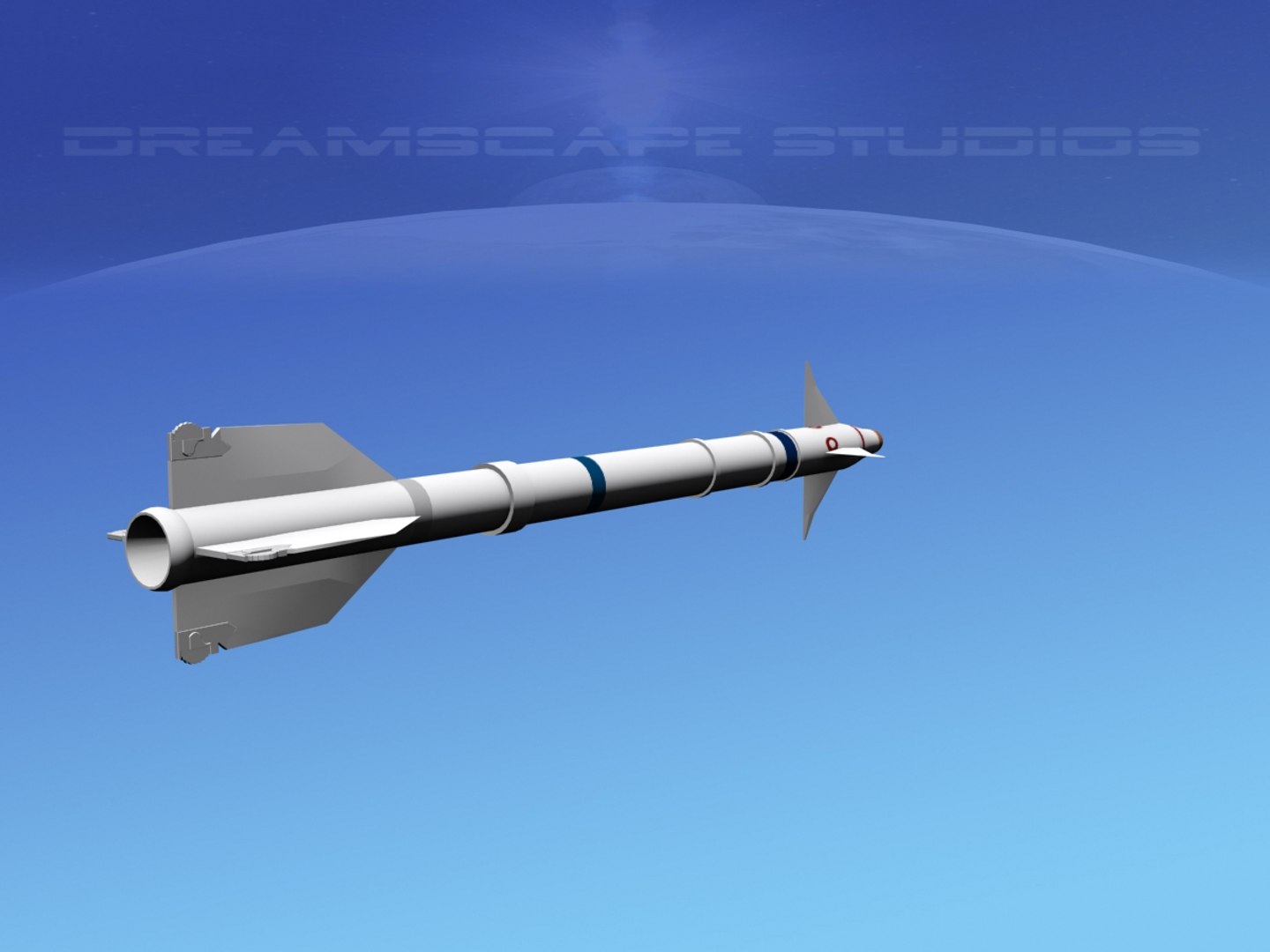 3d Modern Aim 9