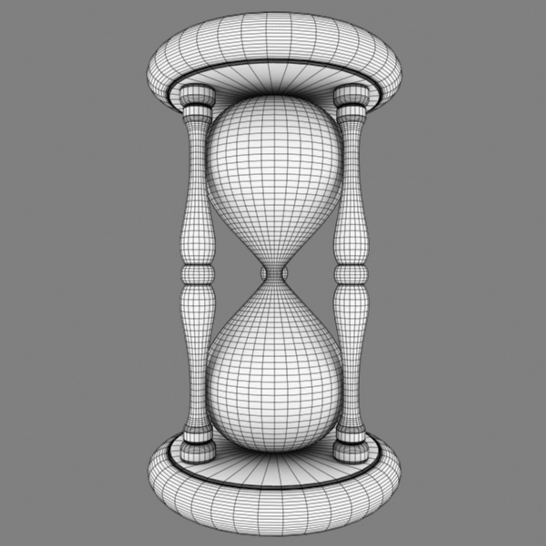Hour Glass 3d Model