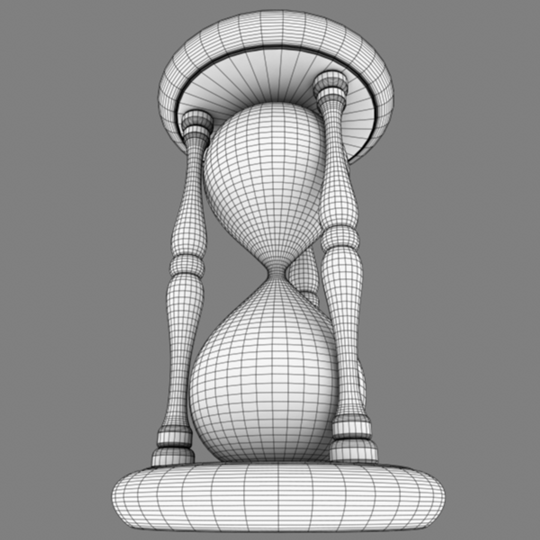 hour glass 3d model