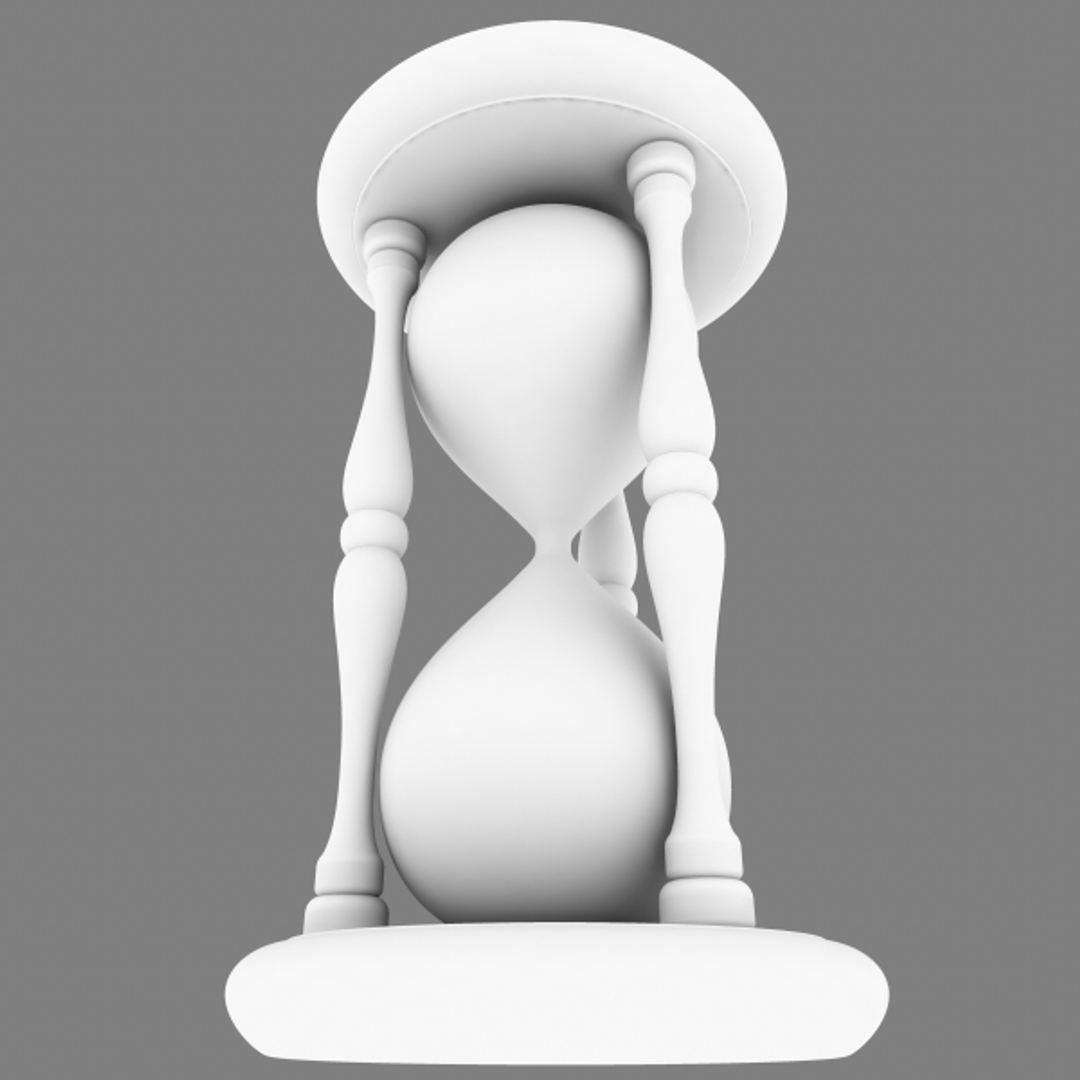 hour glass 3d model