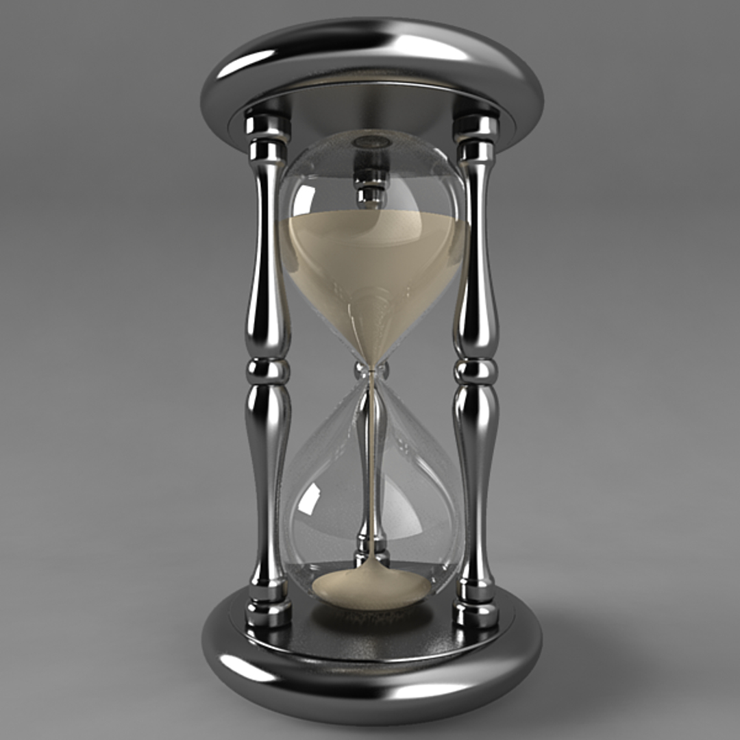 hour glass 3d model
