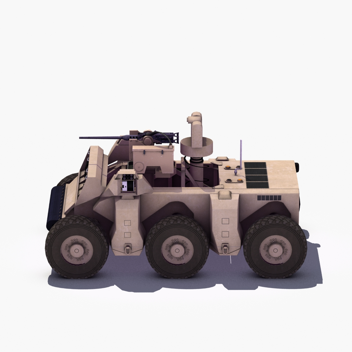 crusher military robotics reconnaissance 3d max