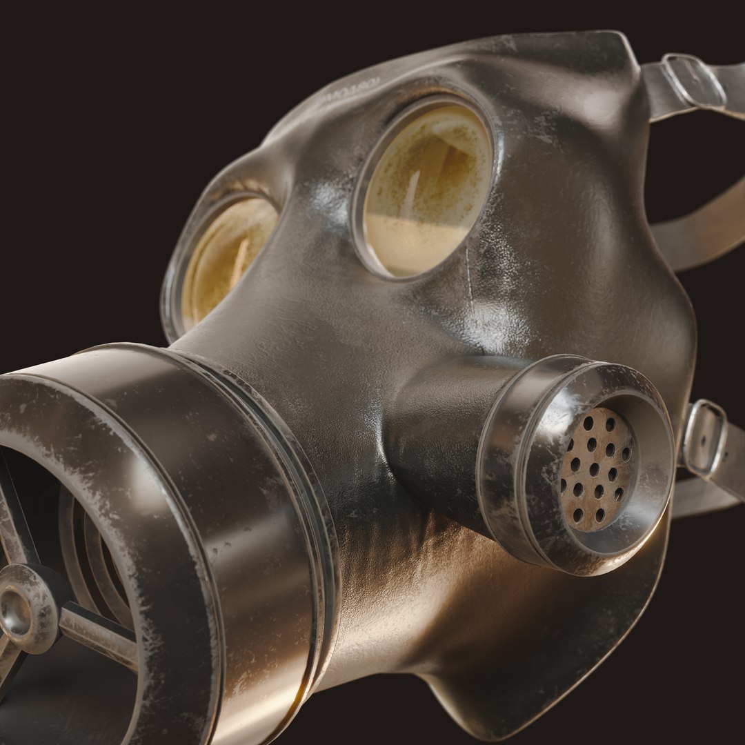 Gas Mask - Psycho Mantis Young 3D Model - TurboSquid 2127425