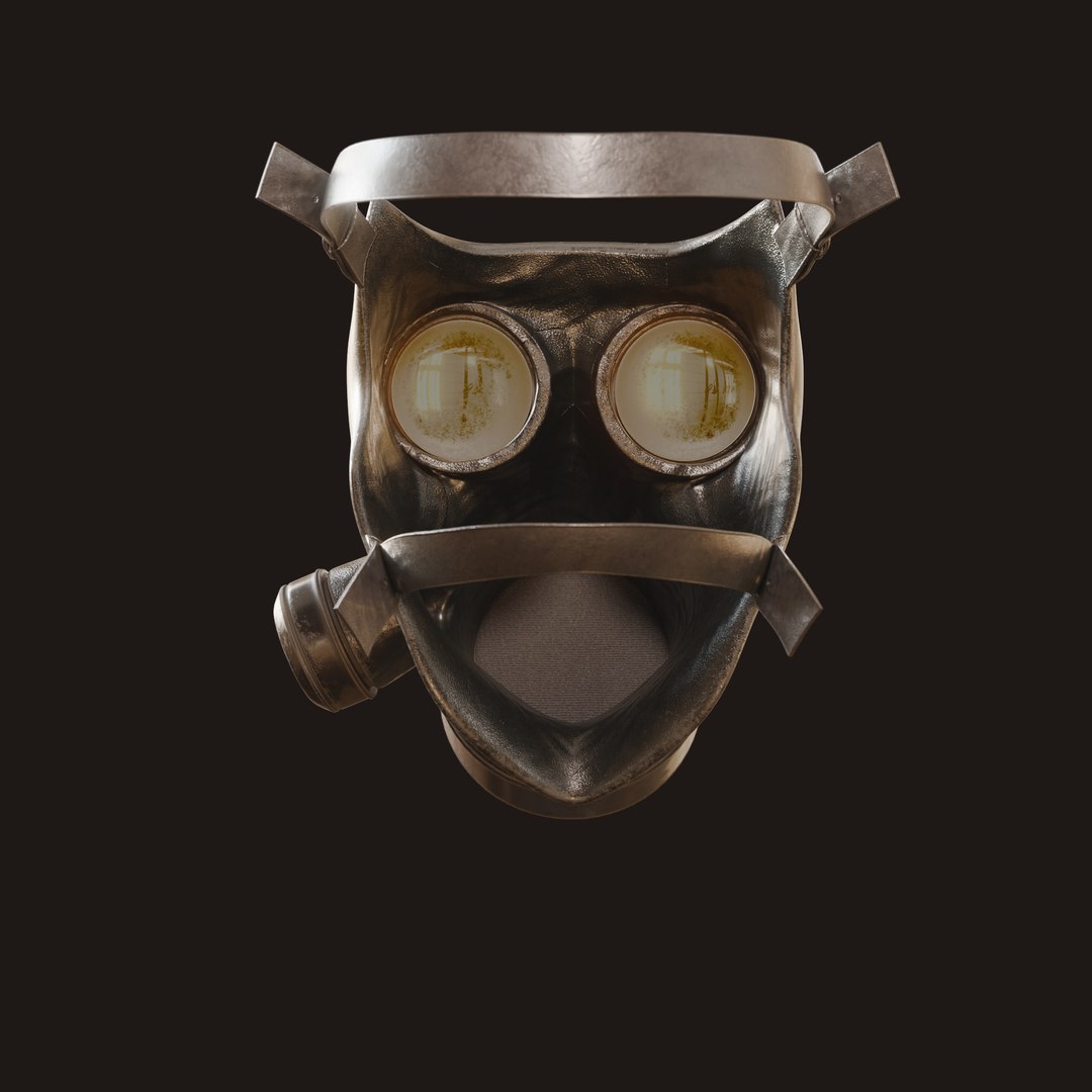 Gas Mask - Psycho Mantis Young 3D Model - TurboSquid 2127425