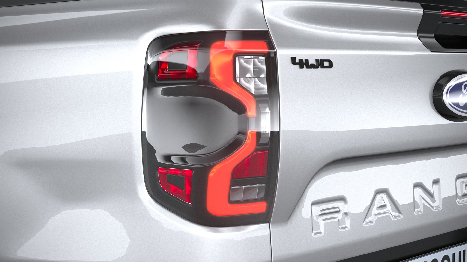 Ford Ranger Wildtrak X 2023 model - TurboSquid 2081402