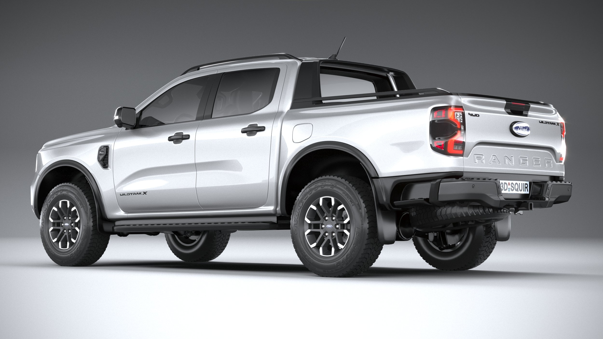 Ford Ranger Wildtrak X 2023 3D-Modell - TurboSquid 2081402