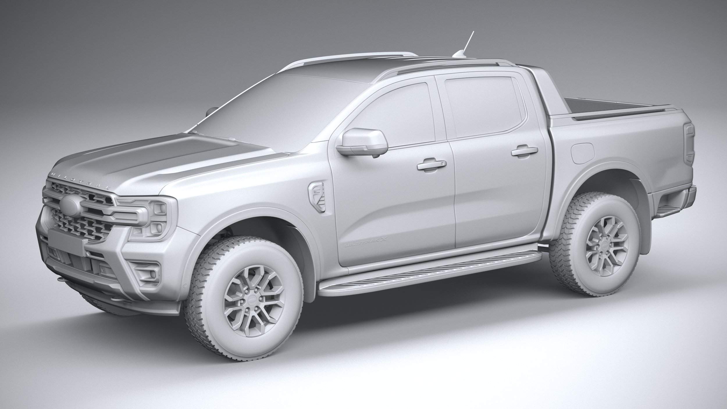 Ford Ranger Wildtrak X 2023 3D-Modell - TurboSquid 2081402