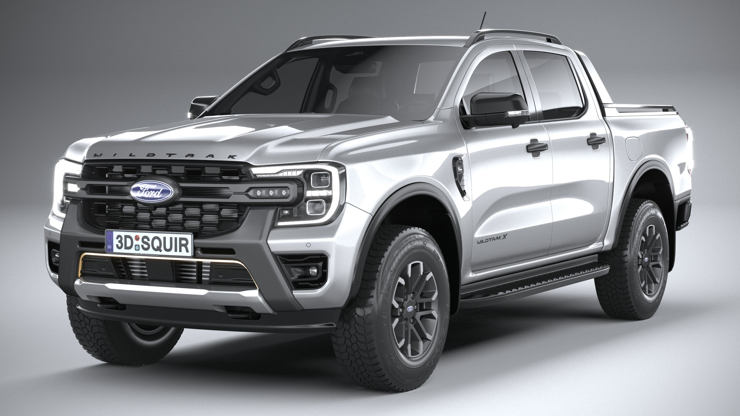 Ford Ranger Wildtrak X 2023 3D-Modell - TurboSquid 2081402