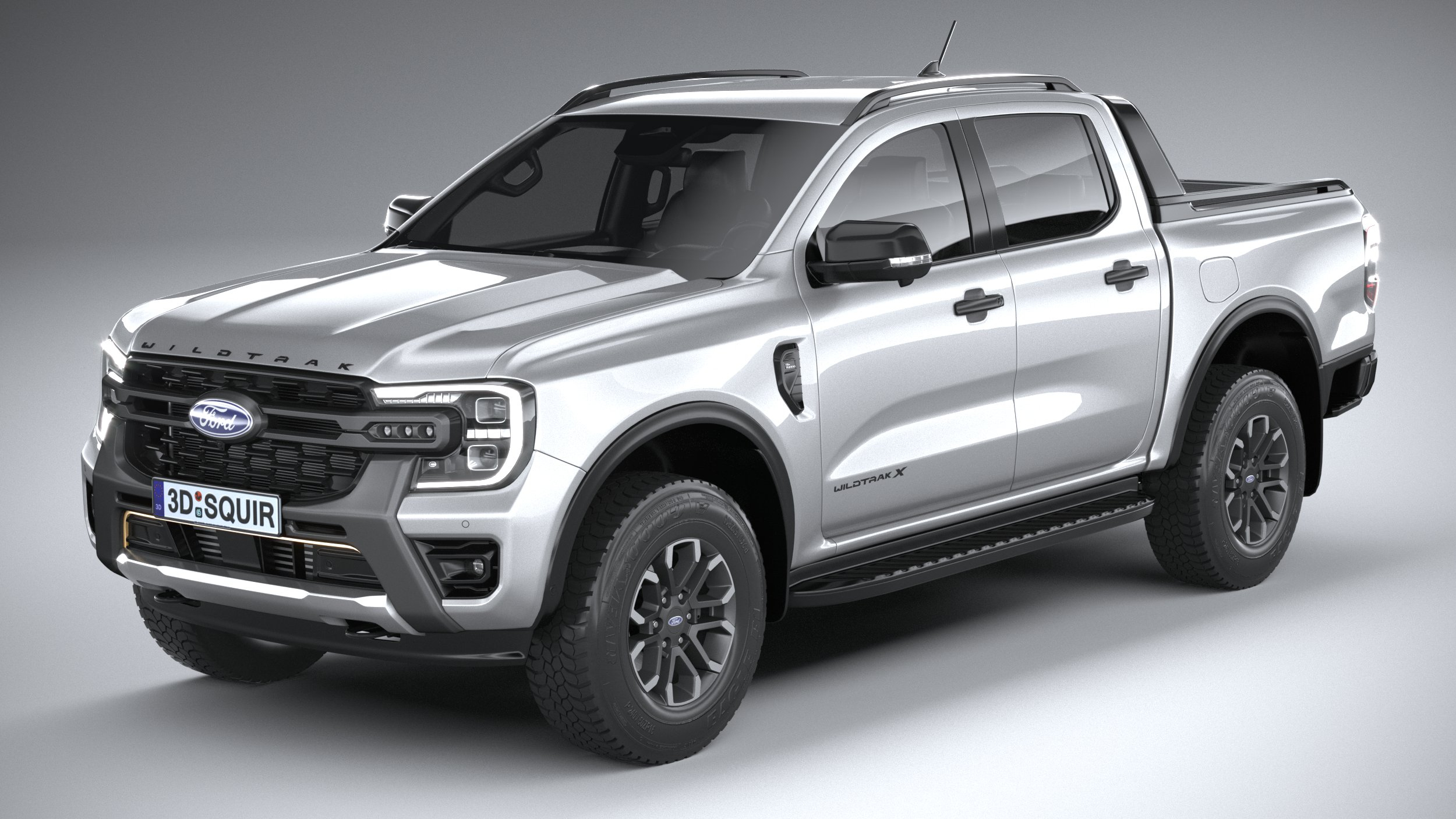 Ford Ranger Wildtrak X 2023 3D-Modell - TurboSquid 2081402
