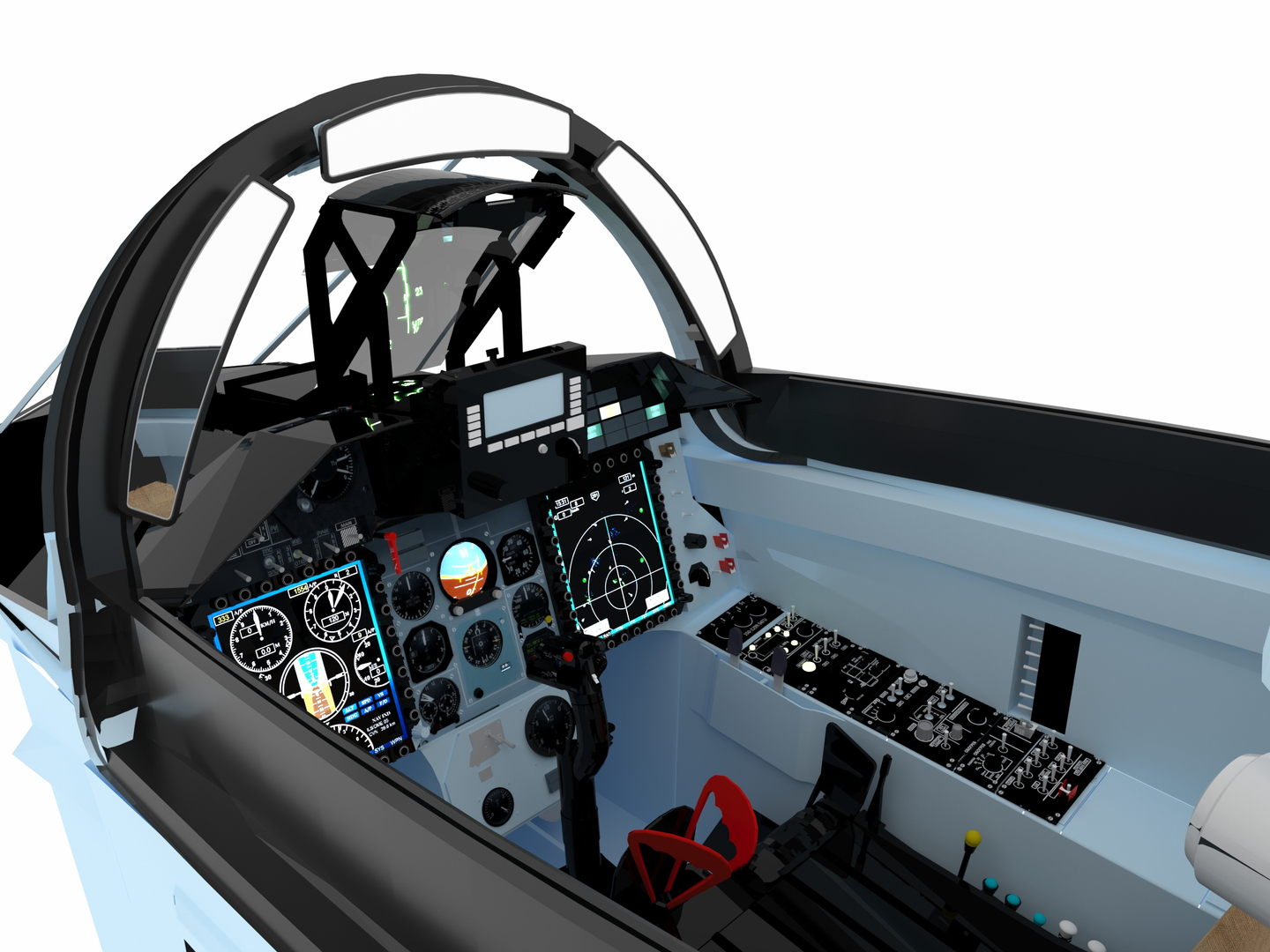MiG-29 SMT-Cockpit 3D-Modell - TurboSquid 1669964
