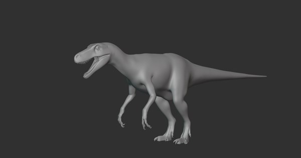 Raptorex Basemesh Low Poly 3D - TurboSquid 1995199