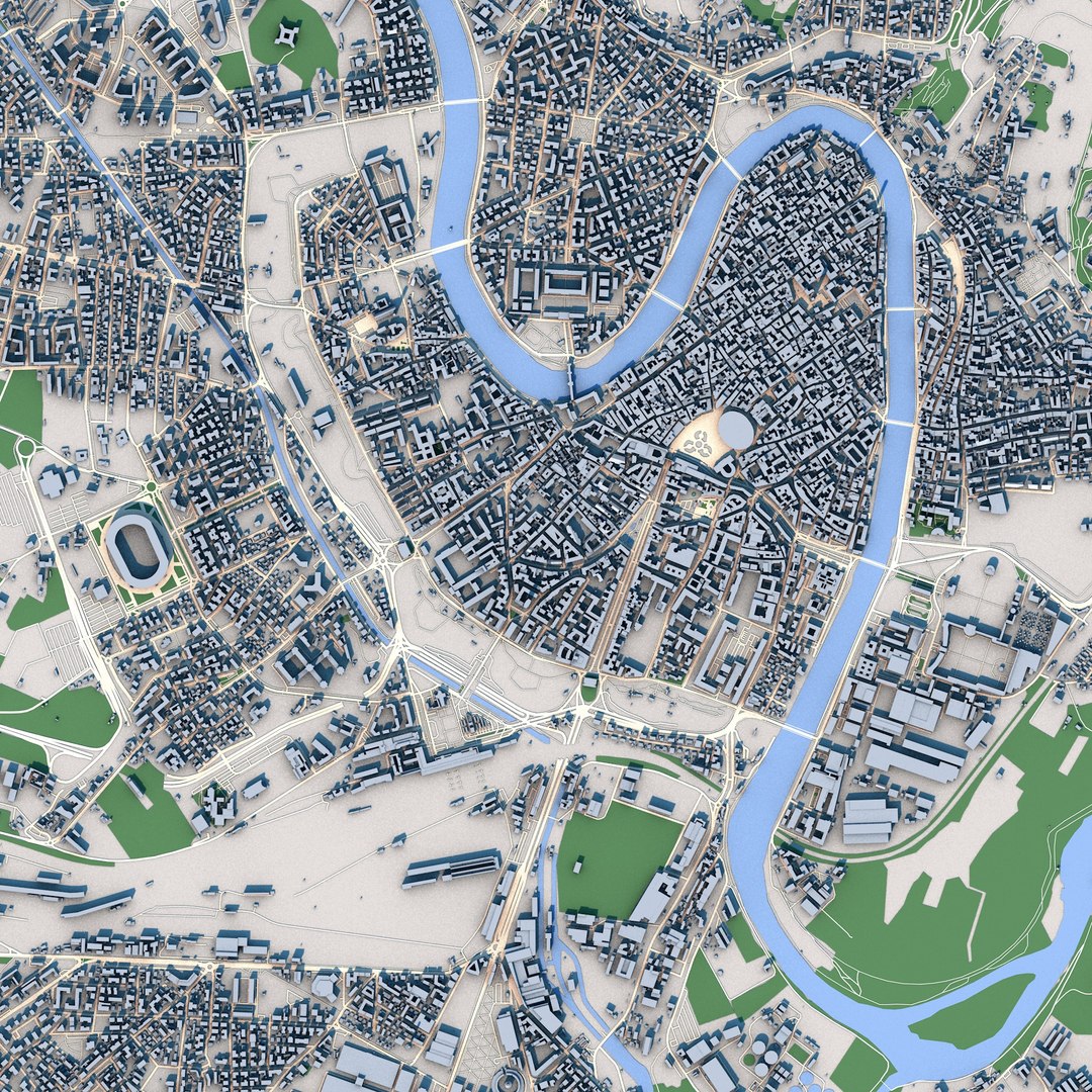 3D Verona City Italy - TurboSquid 2378504