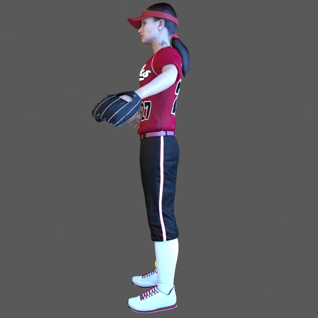 Softball 4 Ball 3D Model - TurboSquid 1470986