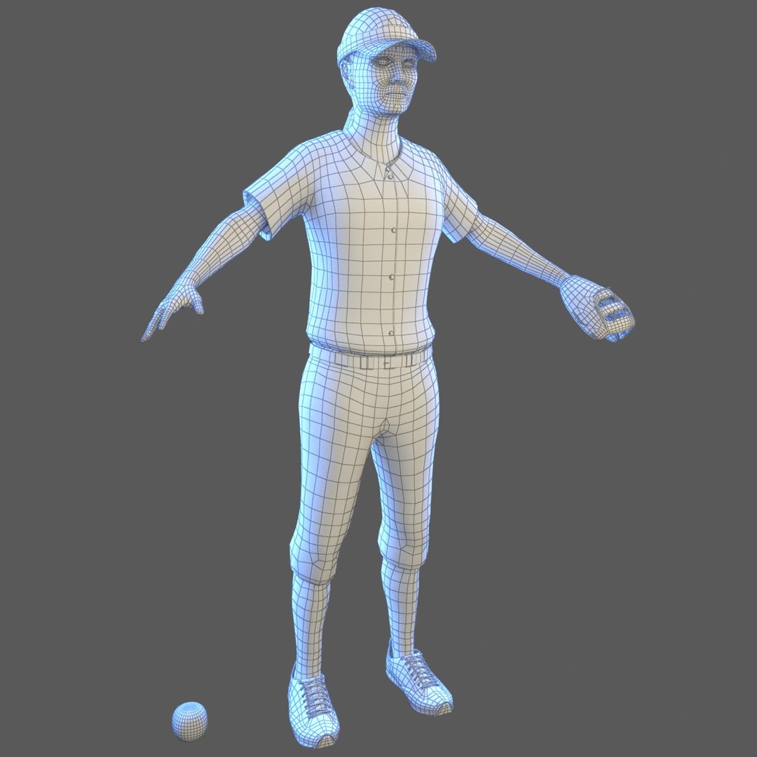 Softball 4 Ball 3D Model - TurboSquid 1470986