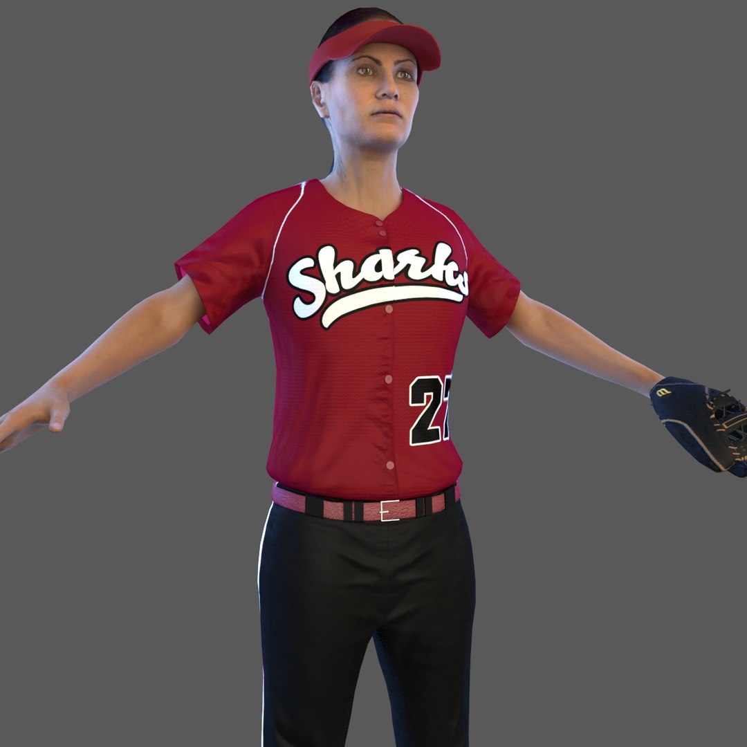 Softball 4 Ball 3D Model - TurboSquid 1470986