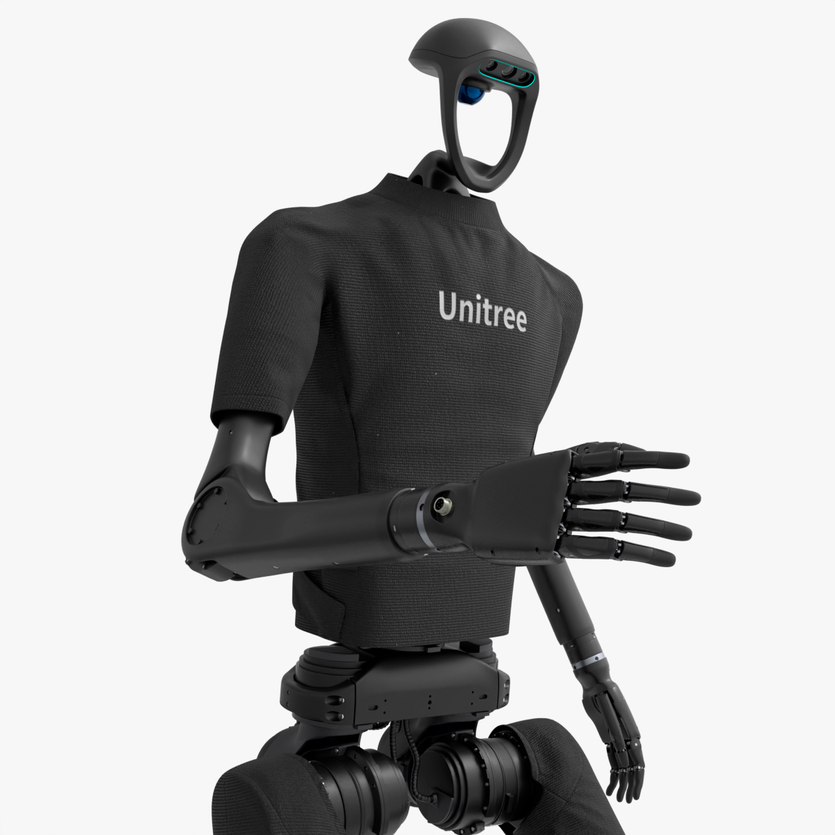 modelo 3d Robot autónomo Unitree H1 en funcionamiento, animado y ...