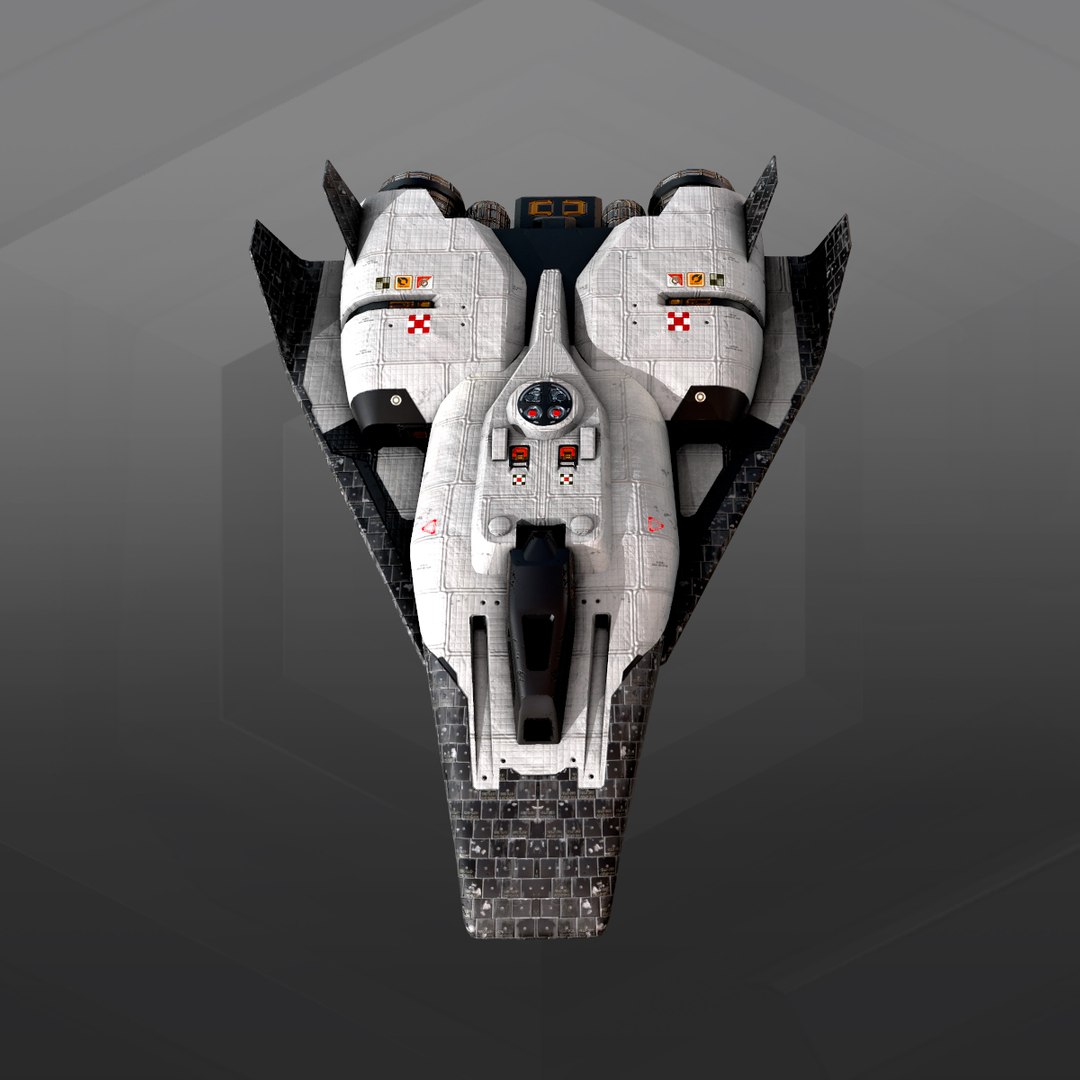 3D vehicle starship spacecraft model - TurboSquid 1409579