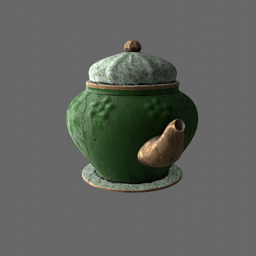 3D Teapot Model - TurboSquid 2039405