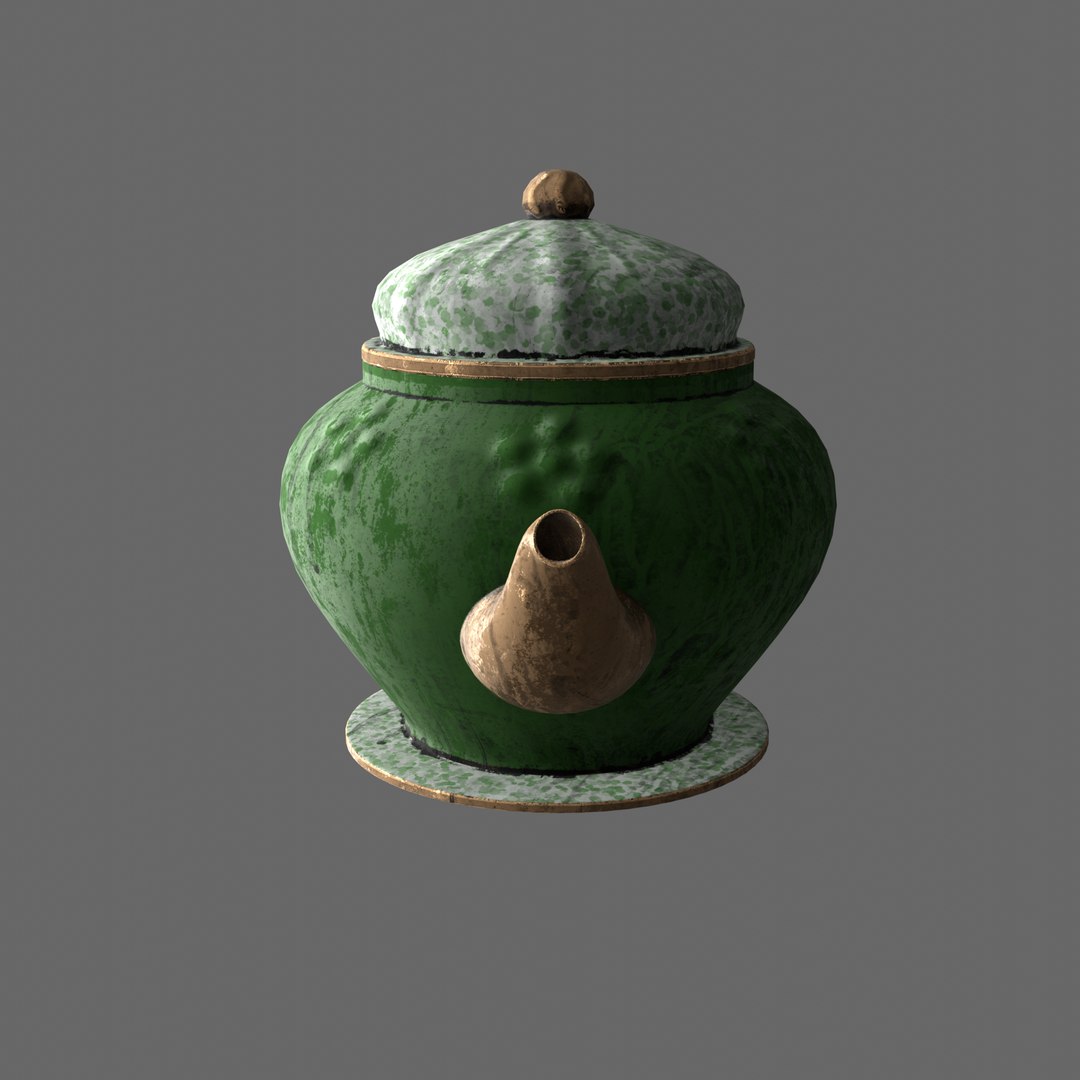 3D Teapot Model - TurboSquid 2039405