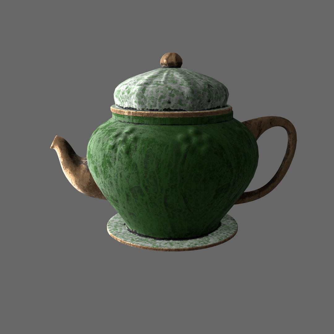 3D Teapot Model - TurboSquid 2039405