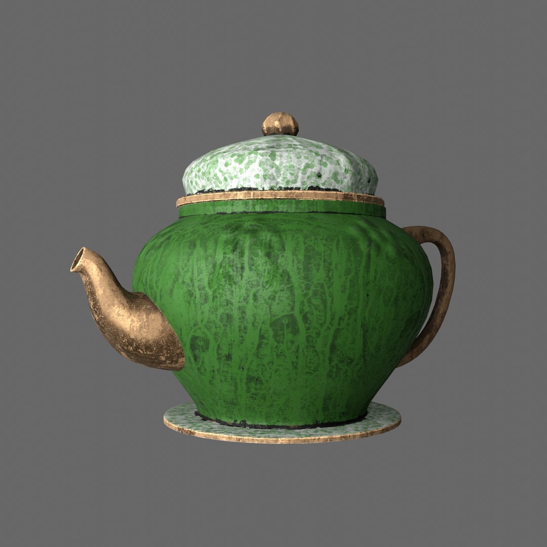 3D Teapot Model - TurboSquid 2039405