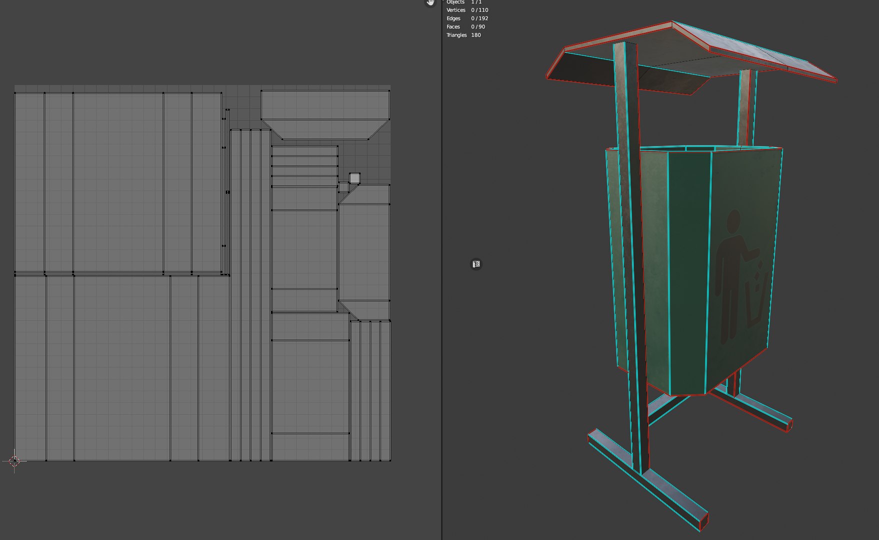 Trash Bin 3D Model - TurboSquid 1983452