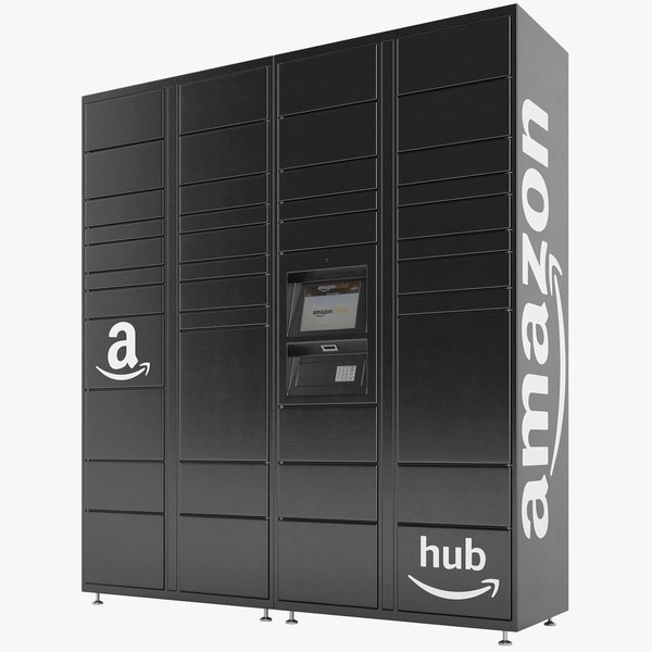 modelo 3d Amazon Delivery Lockers 06 - TurboSquid 1439922