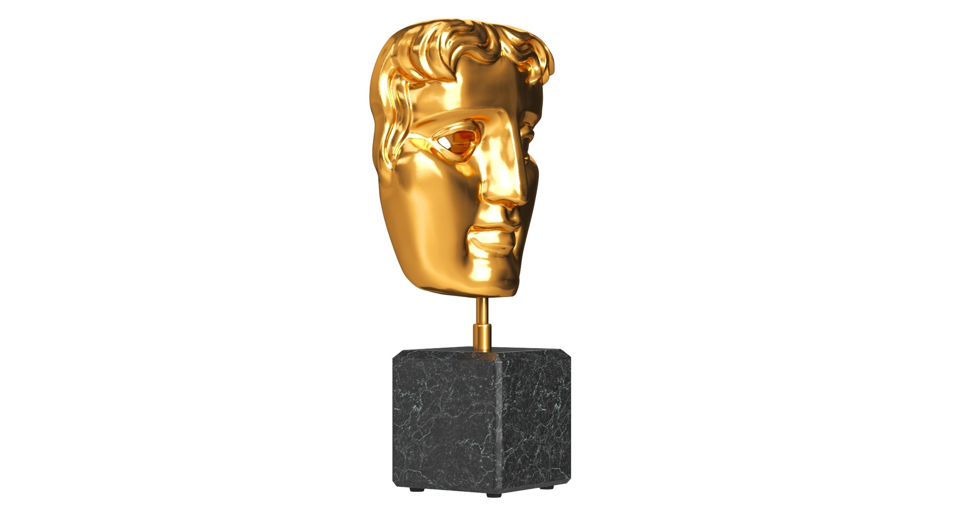 Bafta Award Trophy 3D Model - TurboSquid 2187305