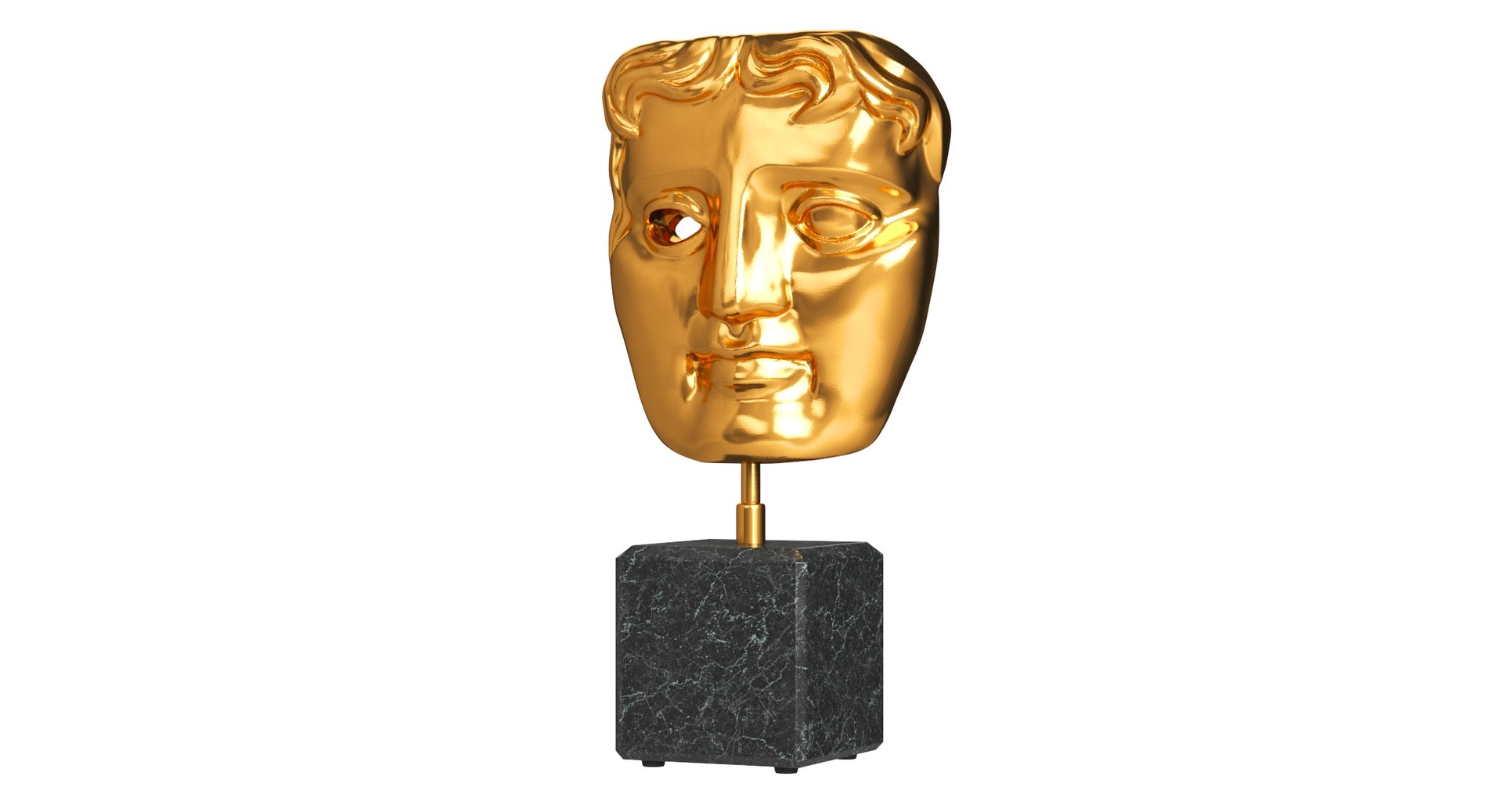 Bafta Award Trophy 3D Model - TurboSquid 2187305