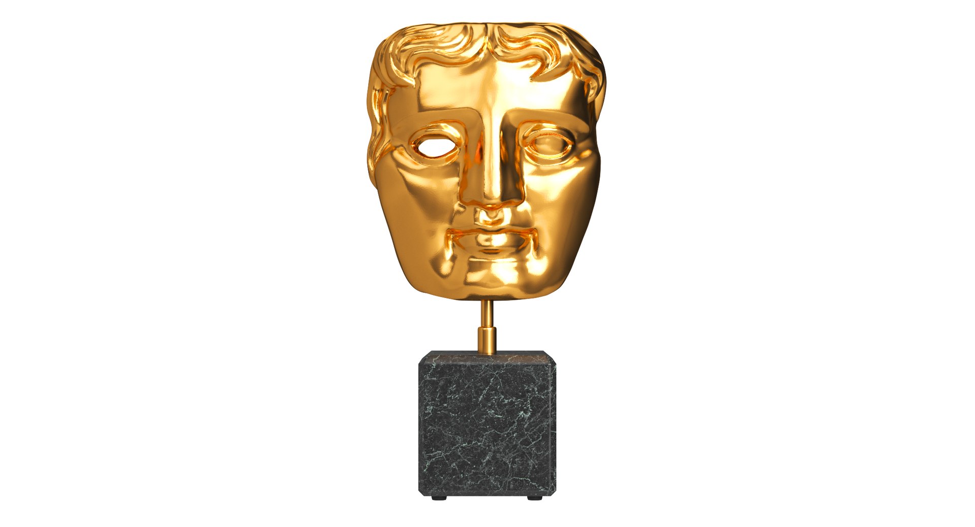 Bafta Award Trophy 3D Model - TurboSquid 2187305