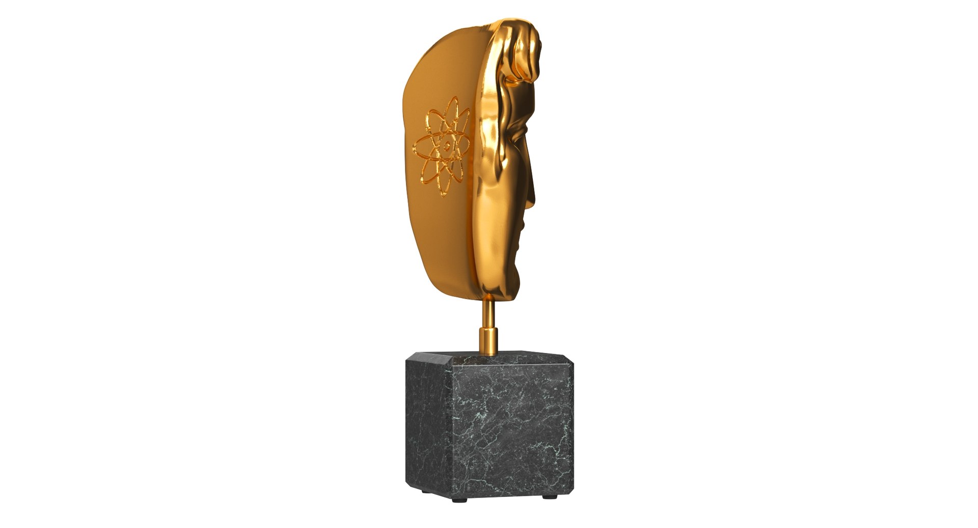 Bafta Award Trophy 3D Model - TurboSquid 2187305