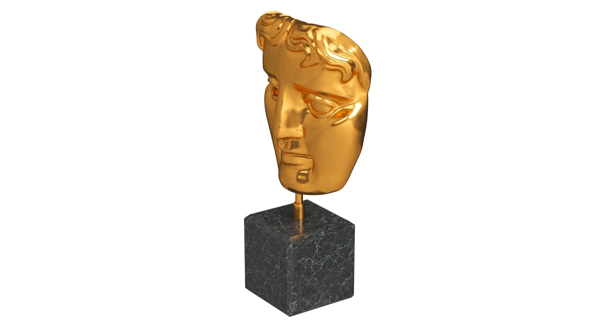 Bafta Award Trophy 3D Model - TurboSquid 2187305