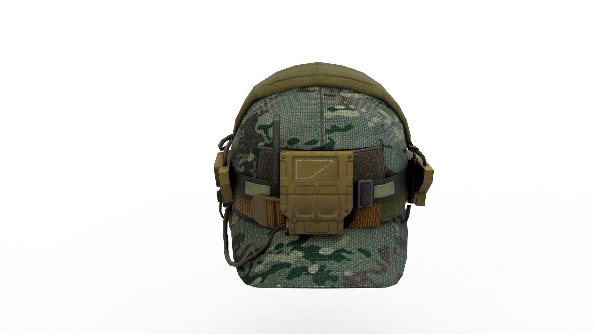 3D Military Tactical Headset Cap 3D Model Model - TurboSquid 2218073