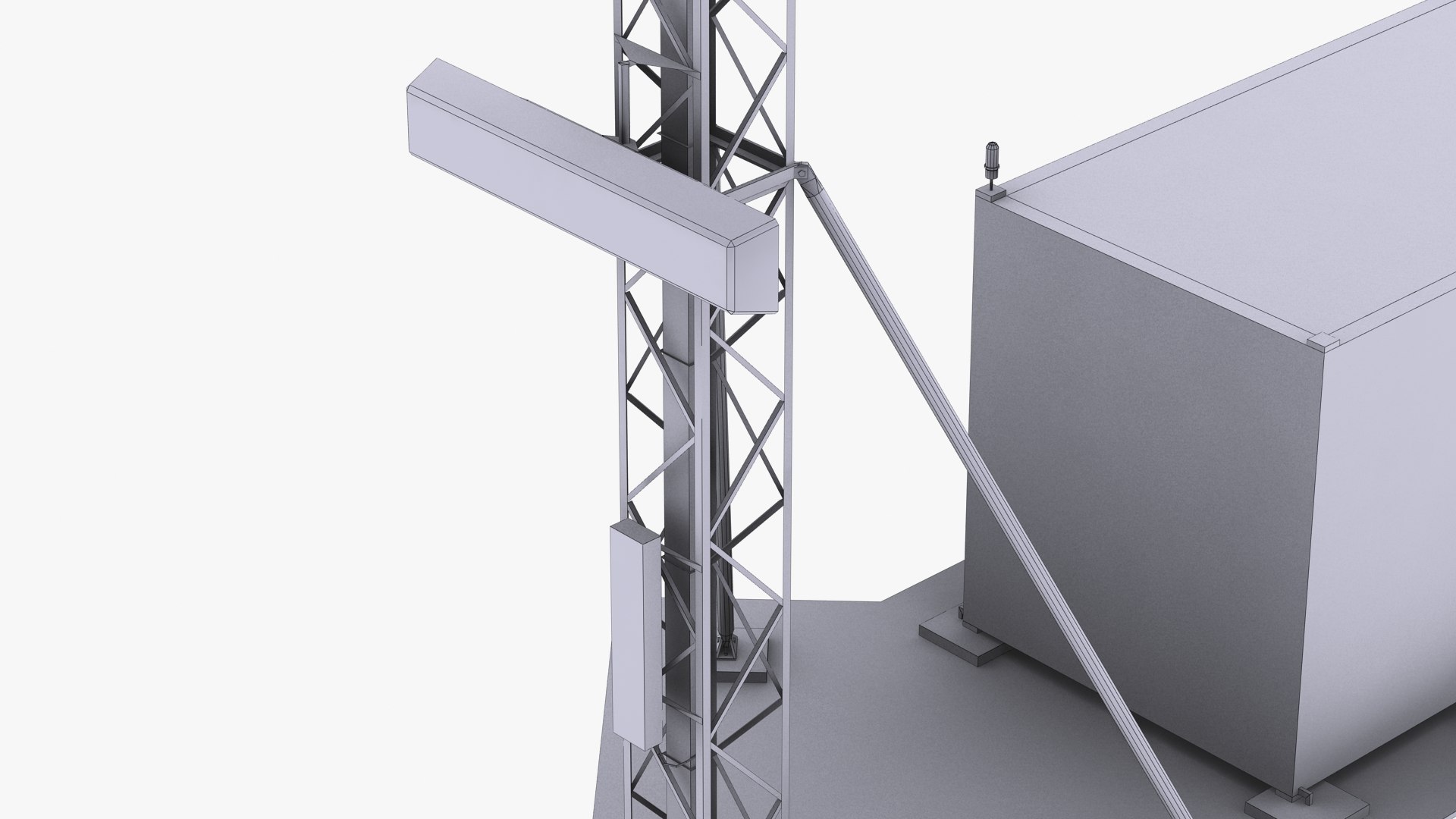 Glide Path Beacon ILS 3D Model - TurboSquid 1936750