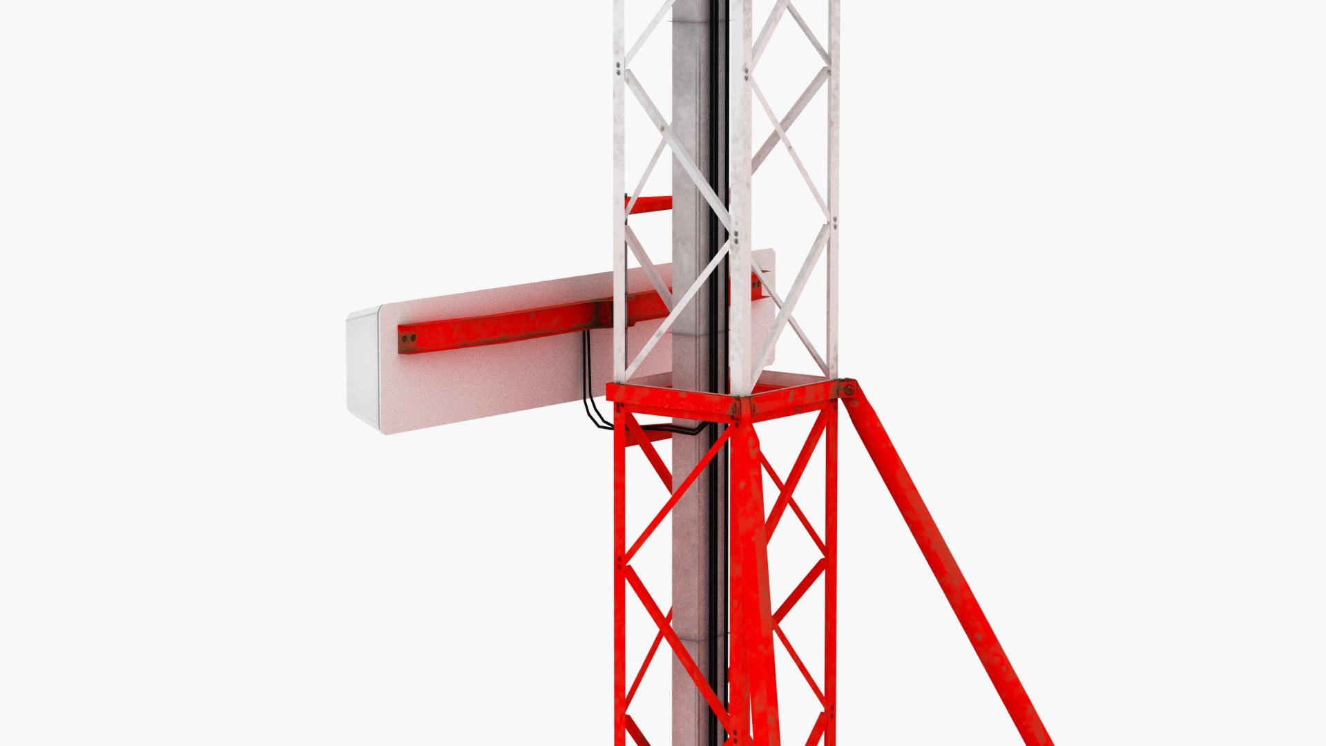 Glide Path Beacon ILS 3D Model - TurboSquid 1936750