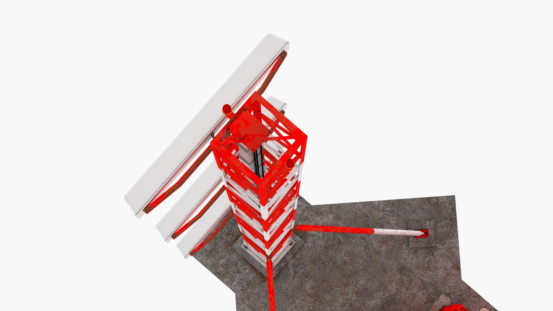 Glide Path Beacon ILS 3D Model - TurboSquid 1936750